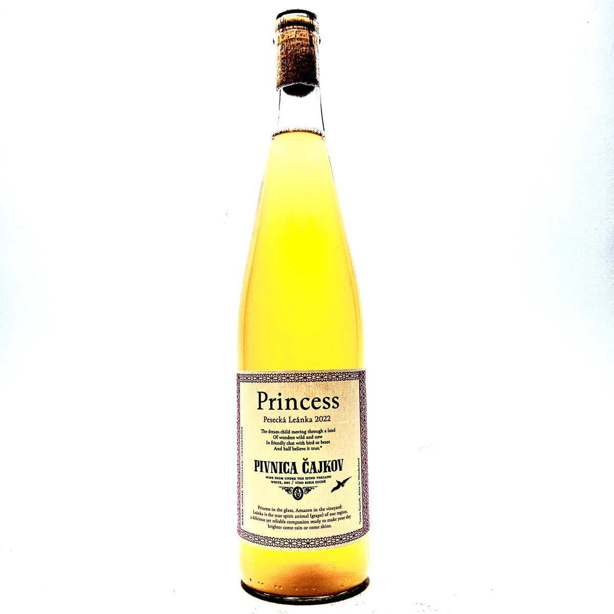 Princess 2022 | Pivnica Cajkov | Natural Orange Wine — Highbury Library