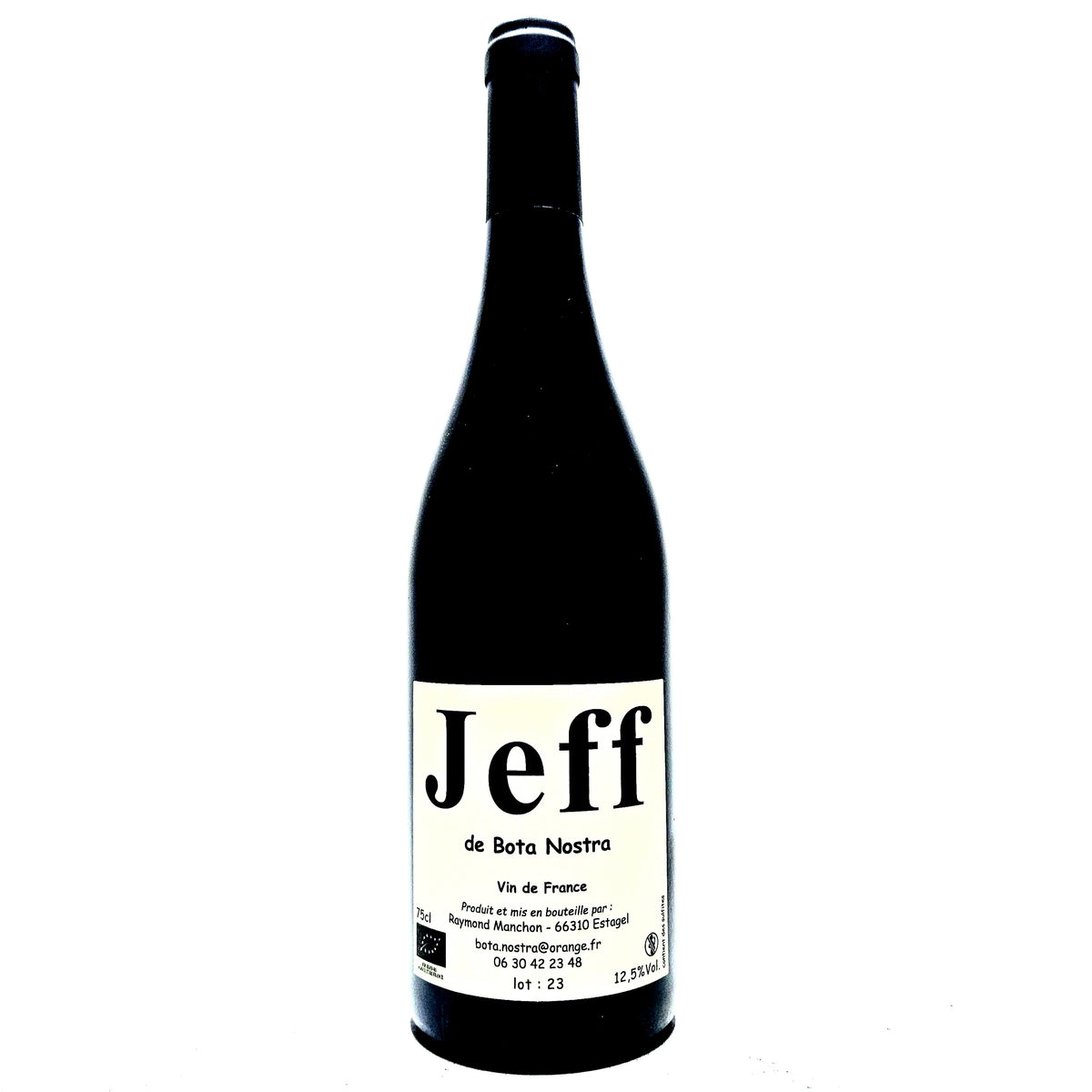 Jeff 2023 | Bota Nostra | Organic Natural Wine | Raymond Manchon ...