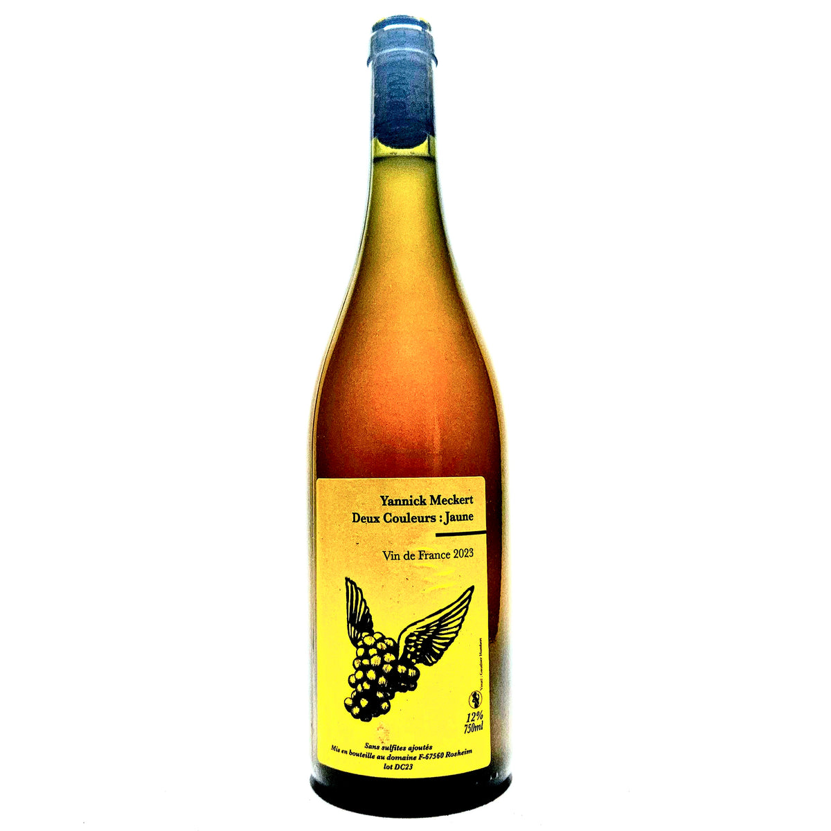 Deux Couleurs Jaune 2023 | Yannick Meckert | Organic Natural Wine ...