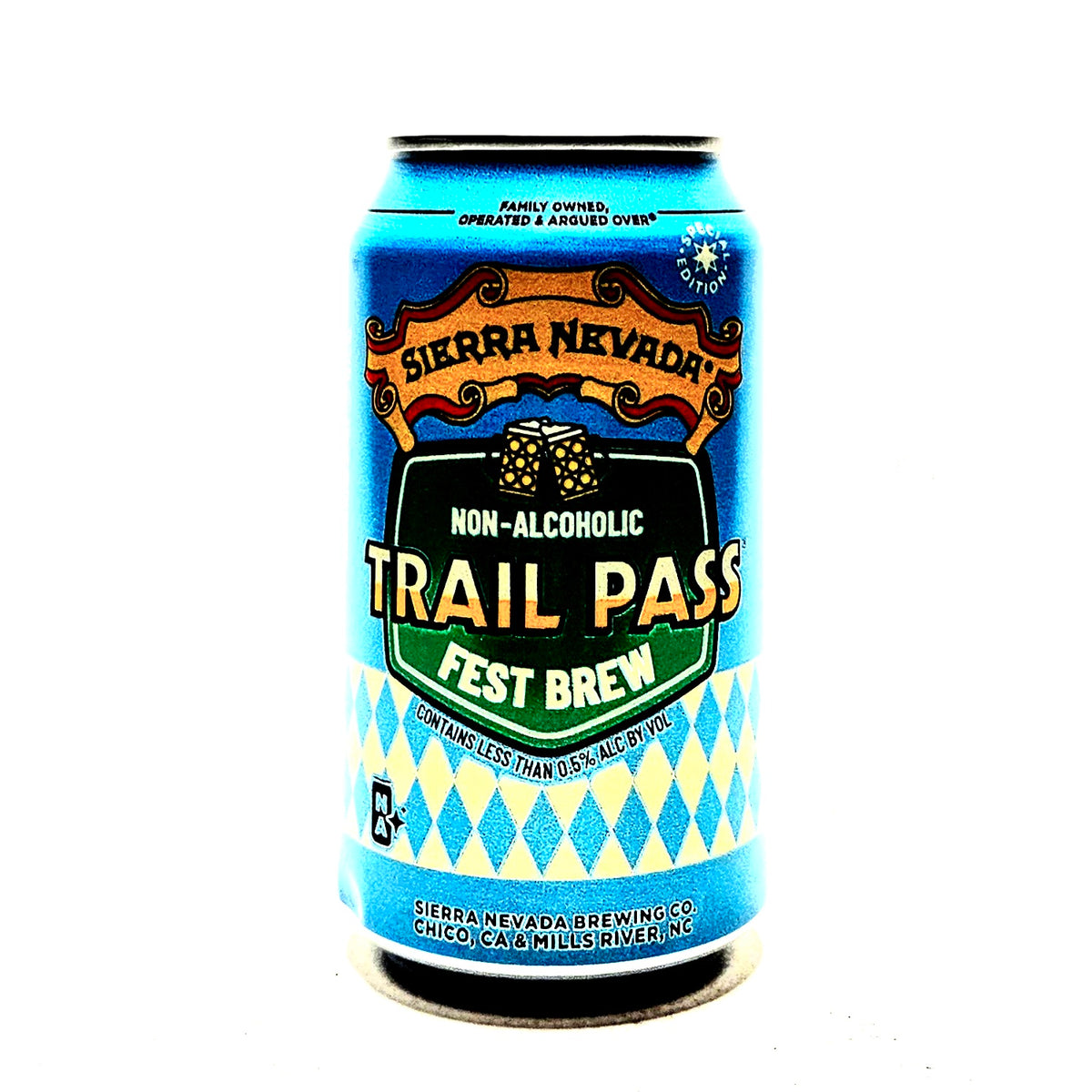 Sierra Nevada | Trail Pass Fest brew | Non Alcoholic Lager Beer ...